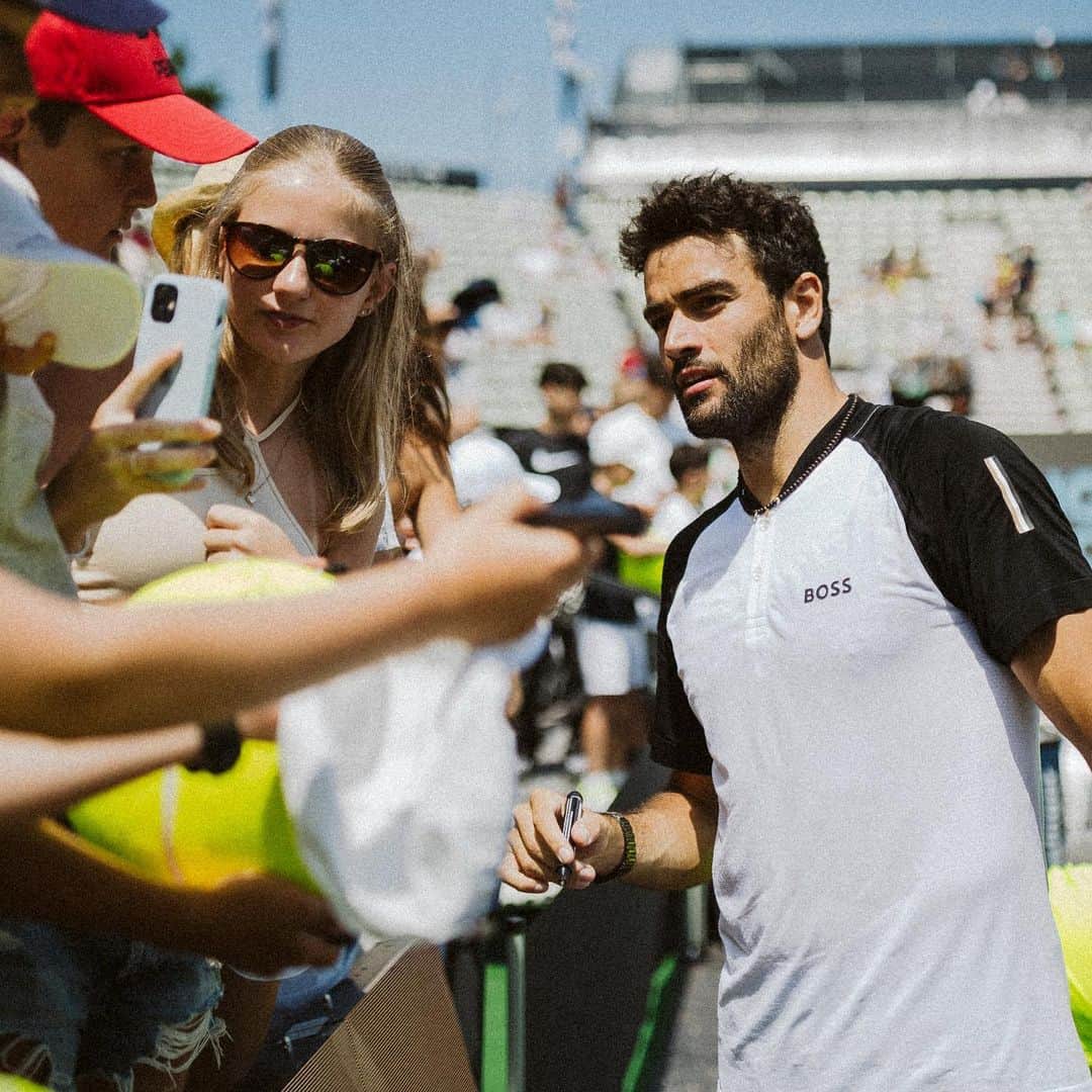 マッテオ・ベレッティーニさんのインスタグラム写真 - (マッテオ・ベレッティーニInstagram)「Final preparations ...
