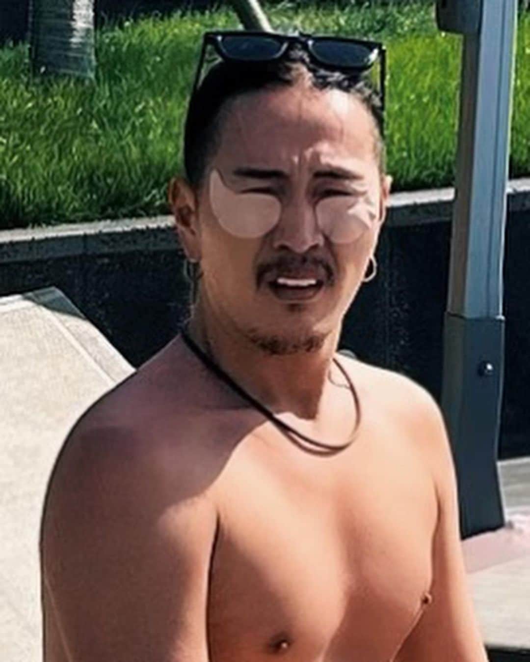 JunJunさんのインスタグラム写真 - (JunJunInstagram)「. 顔だけは絶対焼きたくない😎☀️🌇 7月1日 皆さんに嬉しいお知らせができそうです㊙️🤭💚 匂わせておきまーす☺ ...