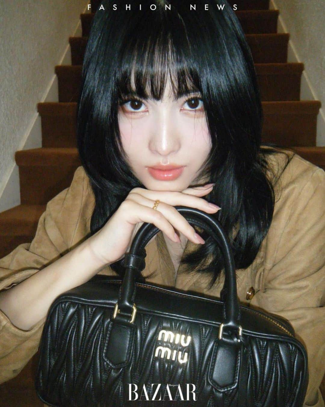 Harper's BAZAAR Japanさんのインスタグラム写真 - (Harper's BAZAAR JapanInstagram)「【NEWS】TWICEモモがミュウミュウのアンバサダー ...