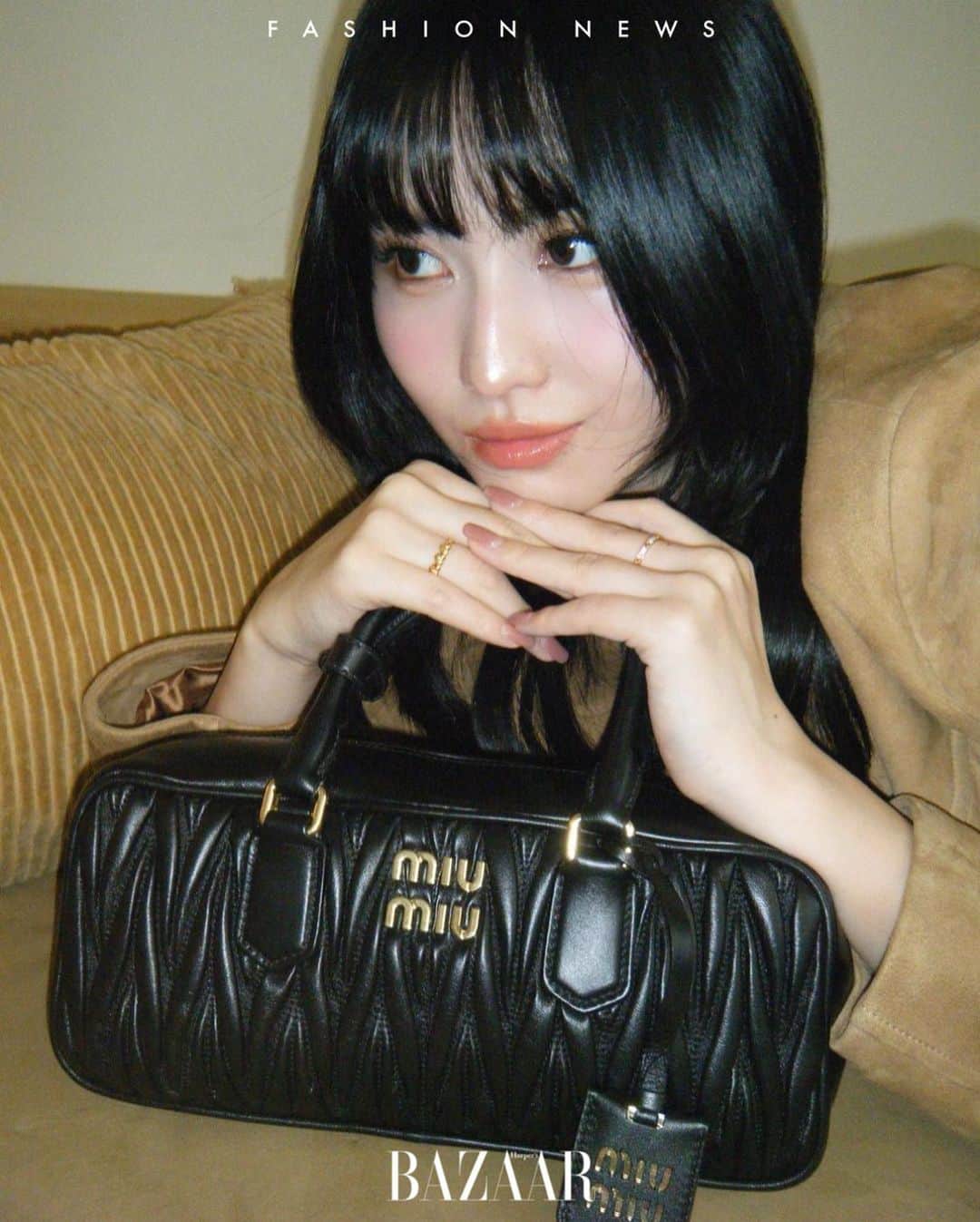 Harper's BAZAAR Japanさんのインスタグラム写真 - (Harper's BAZAAR JapanInstagram)「【NEWS】TWICEモモがミュウミュウのアンバサダー ...