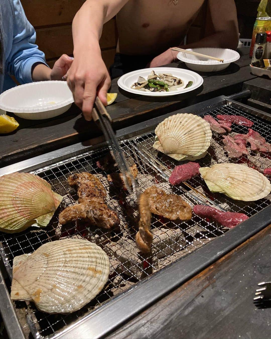 工藤ジェニファー茉侑さんのインスタグラム写真 - (工藤ジェニファー茉侑Instagram)「#コテージ @パインツリー お部屋付き露天風呂 #♨️ ベランダでbbq ︎ 一泊35000程💸4 ...