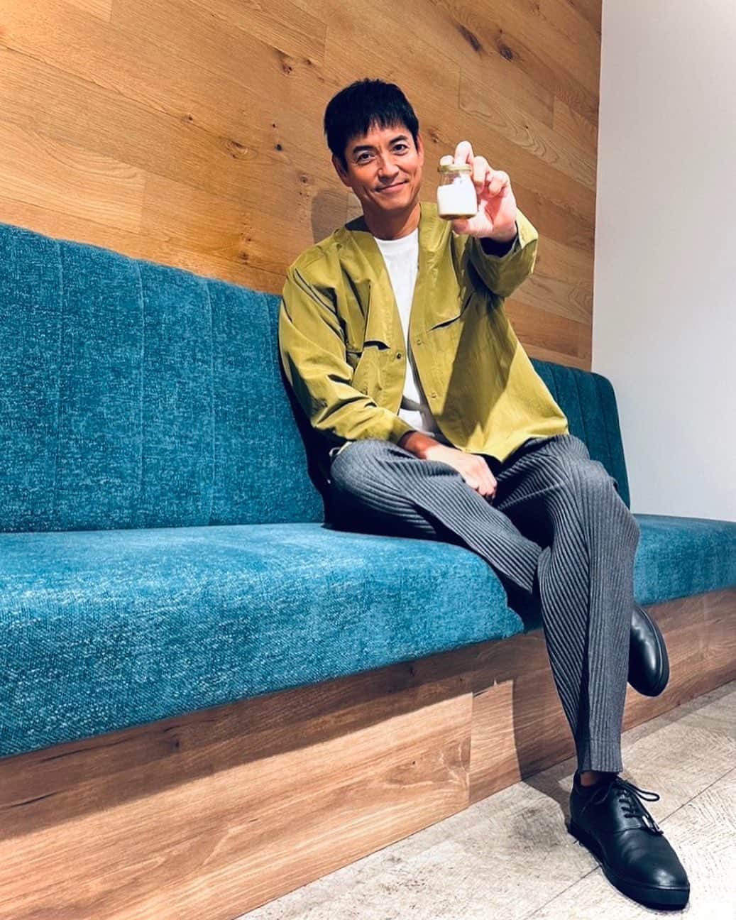沢村一樹さんのインスタグラム写真 沢村一樹instagram 「 次からは、スイーツのヨリの写真も撮らなければですね。 今回はプリンの