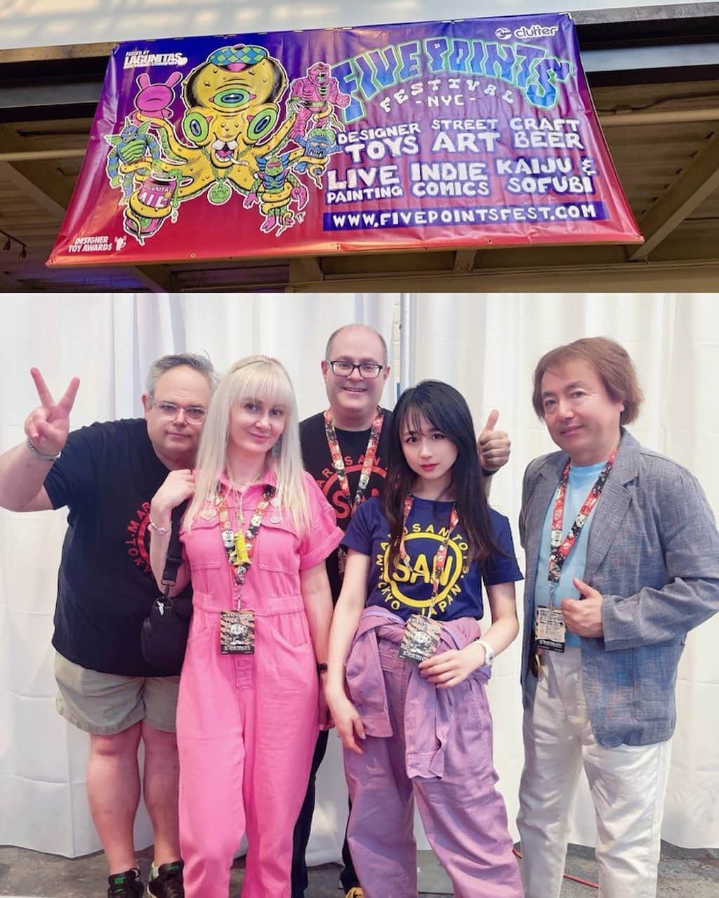 久保亜沙香さんのインスタグラム写真 - (久保亜沙香Instagram)「Five Points Festival 2023 in New ...