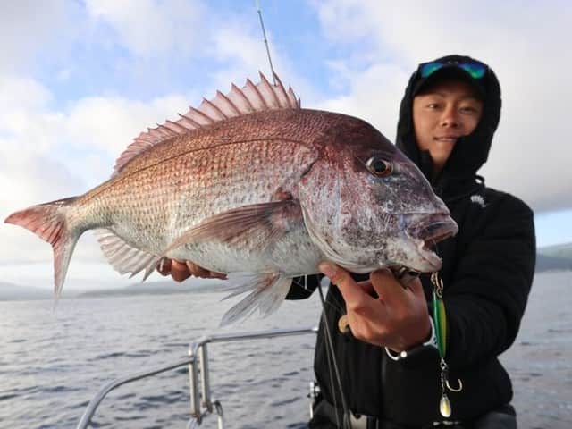 LureNews.TVさんのインスタグラム写真 - (LureNews.TVInstagram)「【60オーバー連発の真鯛ジギング】ジャックアイマキノミー&クネクネで狙う、青森マダイジギング ...