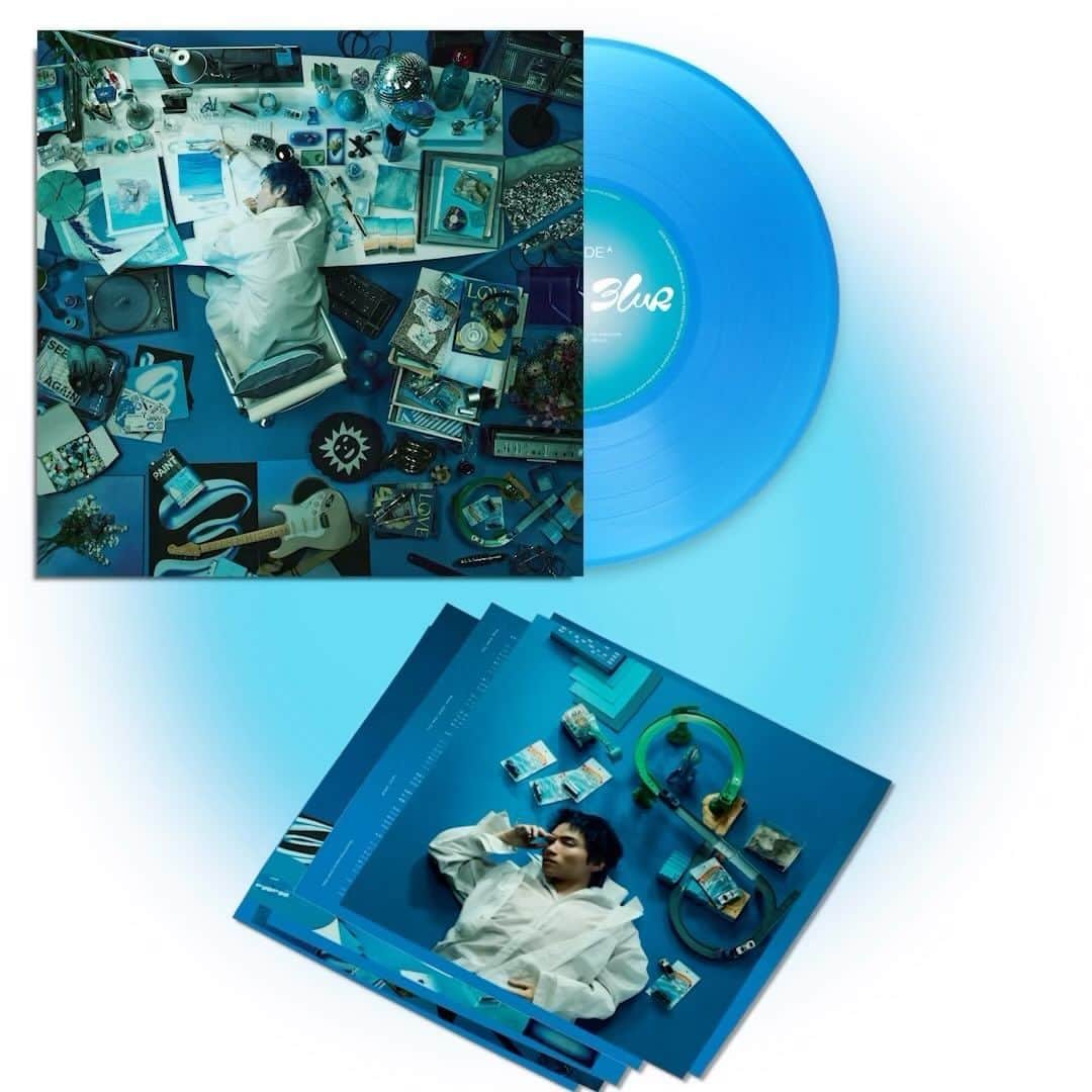 SIRUPさんのインスタグラム動画 - (SIRUPInstagram)「New EP「BLUE BLUR」の45回転・クリアスカイブルー12inchアナログレコードが、7/1(土)販売決定 ...