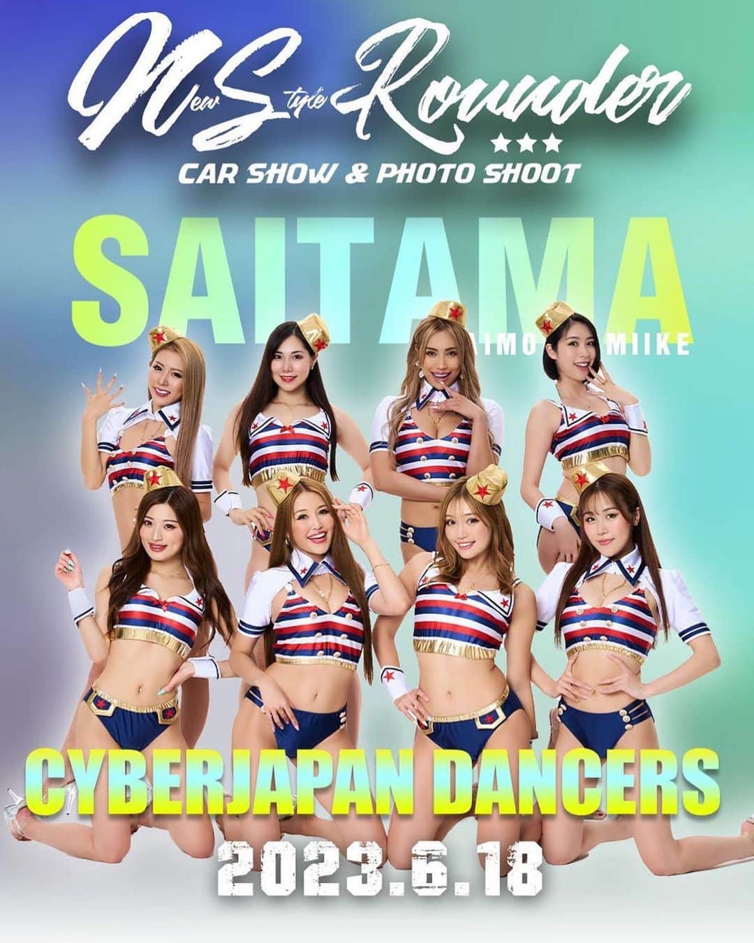 CYBERJAPAN Staffさんのインスタグラム写真 - (CYBERJAPAN StaffInstagram)「6/18 Sun はカーイベント NS Rounderの開催です！ DJ ...