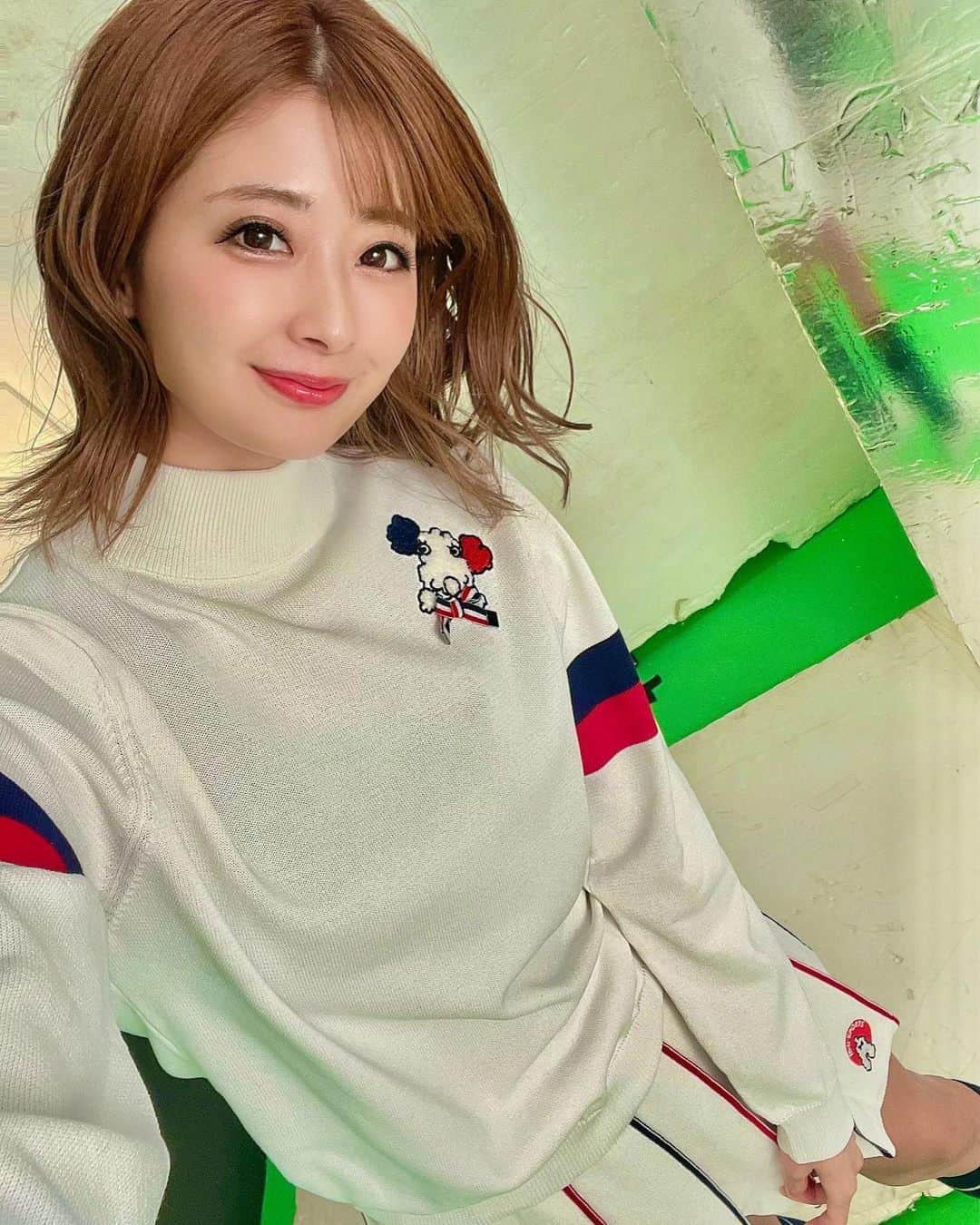 高木由紀さんのインスタグラム写真 高木由紀instagram 「musports秋冬ウェアも可愛い予感、、🤫♡♡♡ Fw撮影 Mu