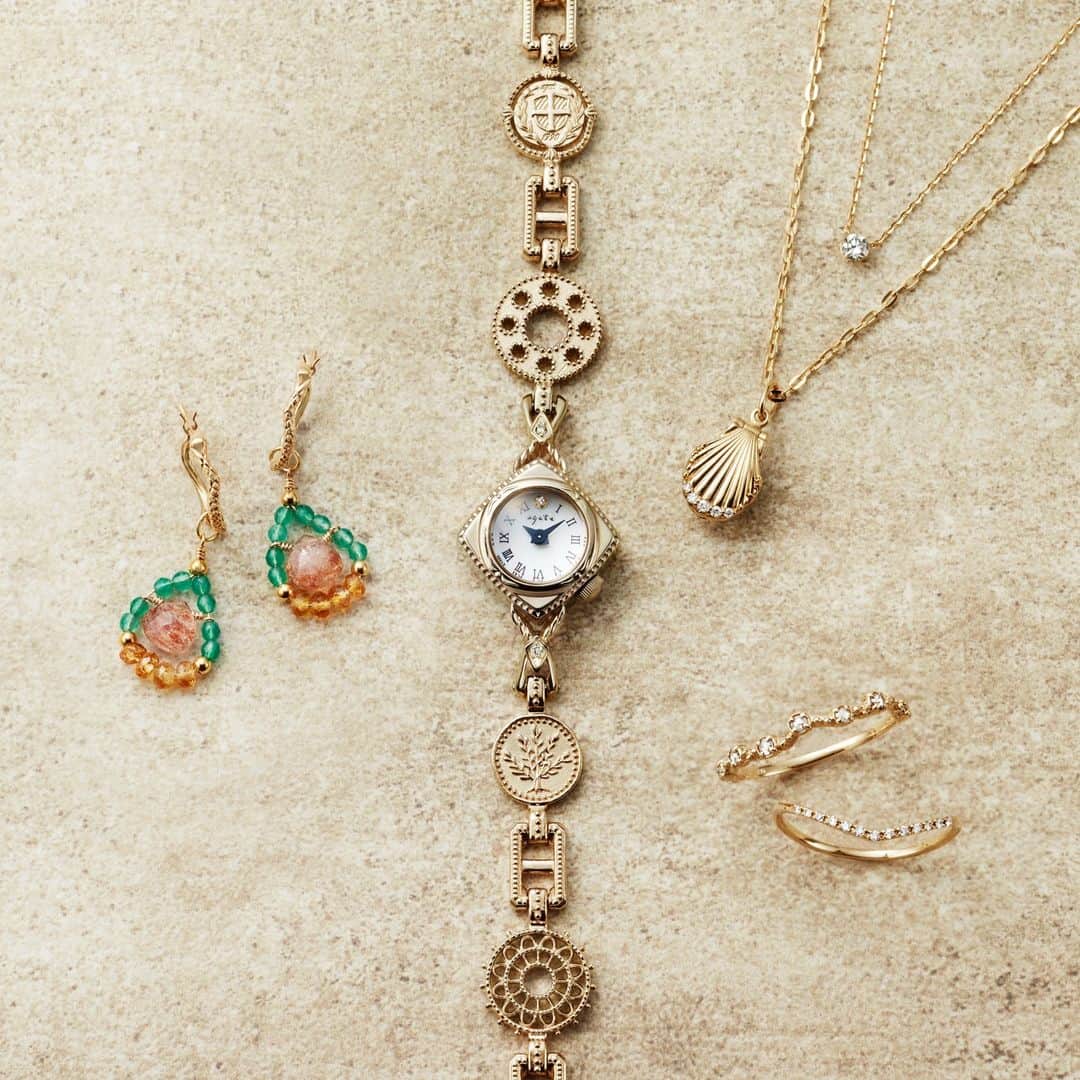 ageteさんのインスタグラム写真 - (ageteInstagram)「【Anniversary Special Watch】 デコラティブ ...