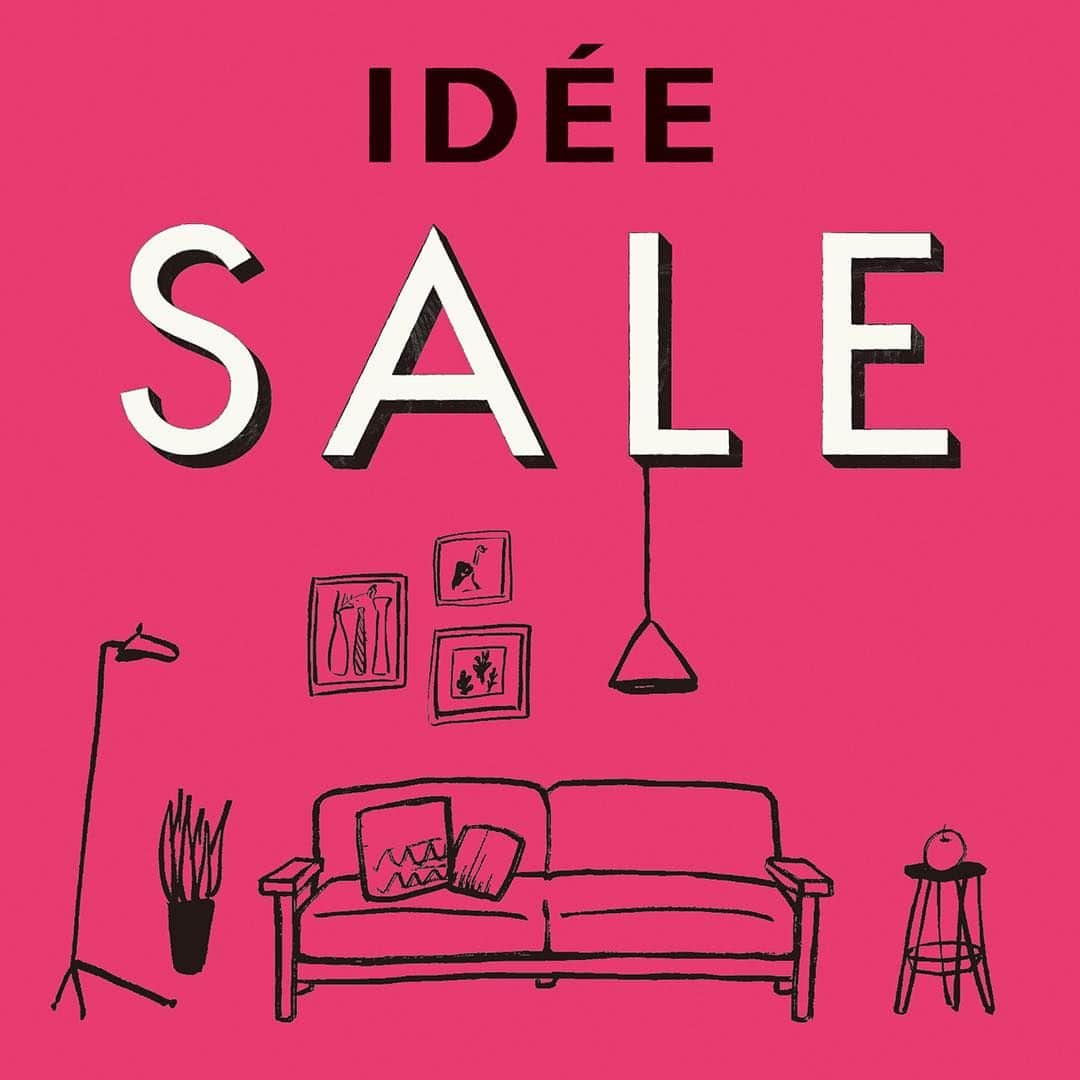 IDÉE／イデーさんのインスタグラム写真 - (IDÉE／イデーInstagram)「IDÉE SUMMER SALE 2023 家具・照明の ...