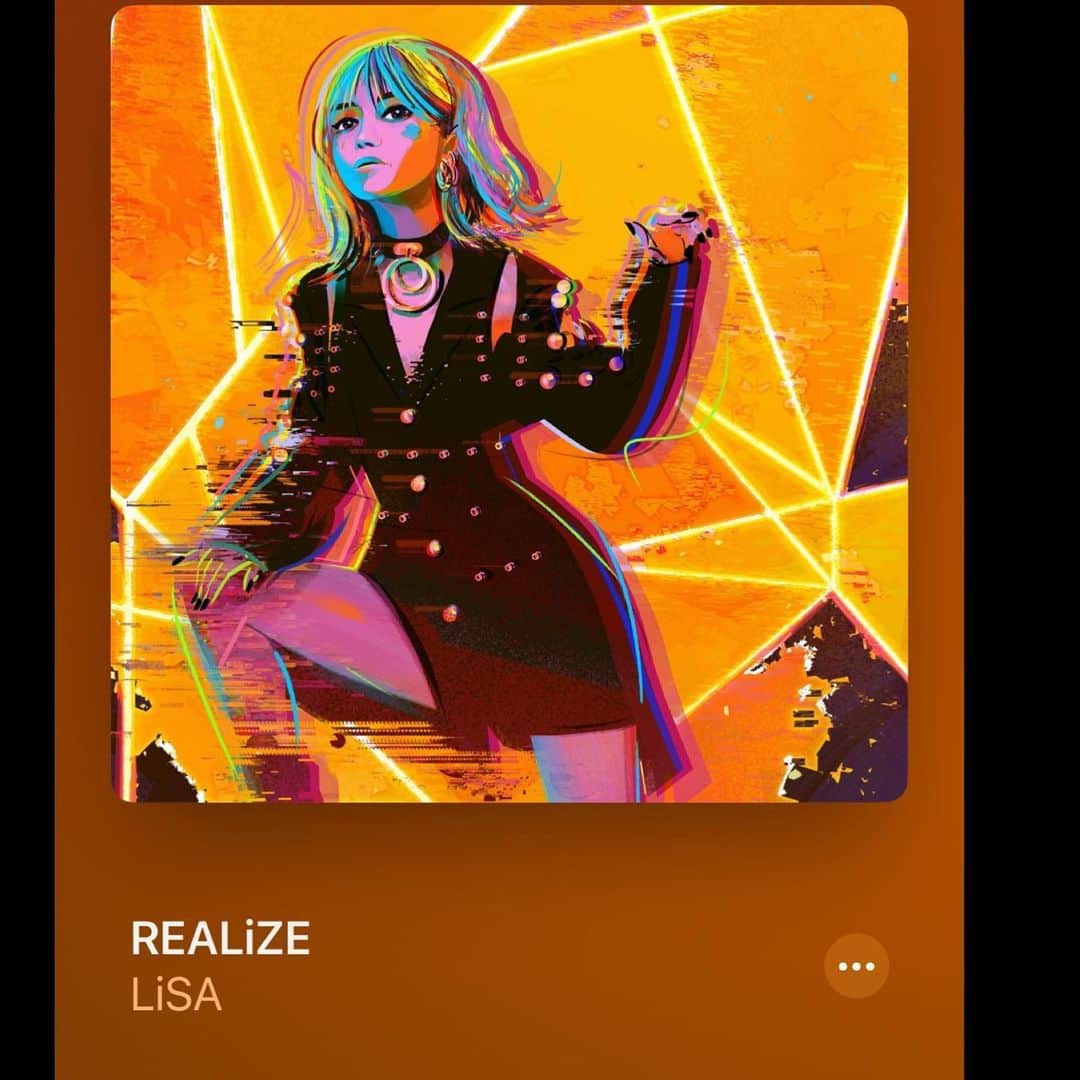 LiSAさんのインスタグラム写真 - (LiSAInstagram)「スパイダーバースの世界の私でライナーノーツです💁‍♀️ 🕸️🕷️🖤 ️🎧🎞️🔈 映画『スパイダーマン：アクロス・ザ ...