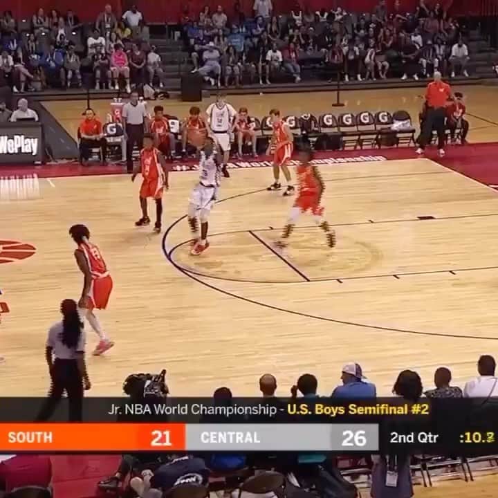 NBAさんのインスタグラム動画 - (NBAInstagram)「Another throwback to our 2018 Jr. NBA Global Championship ...