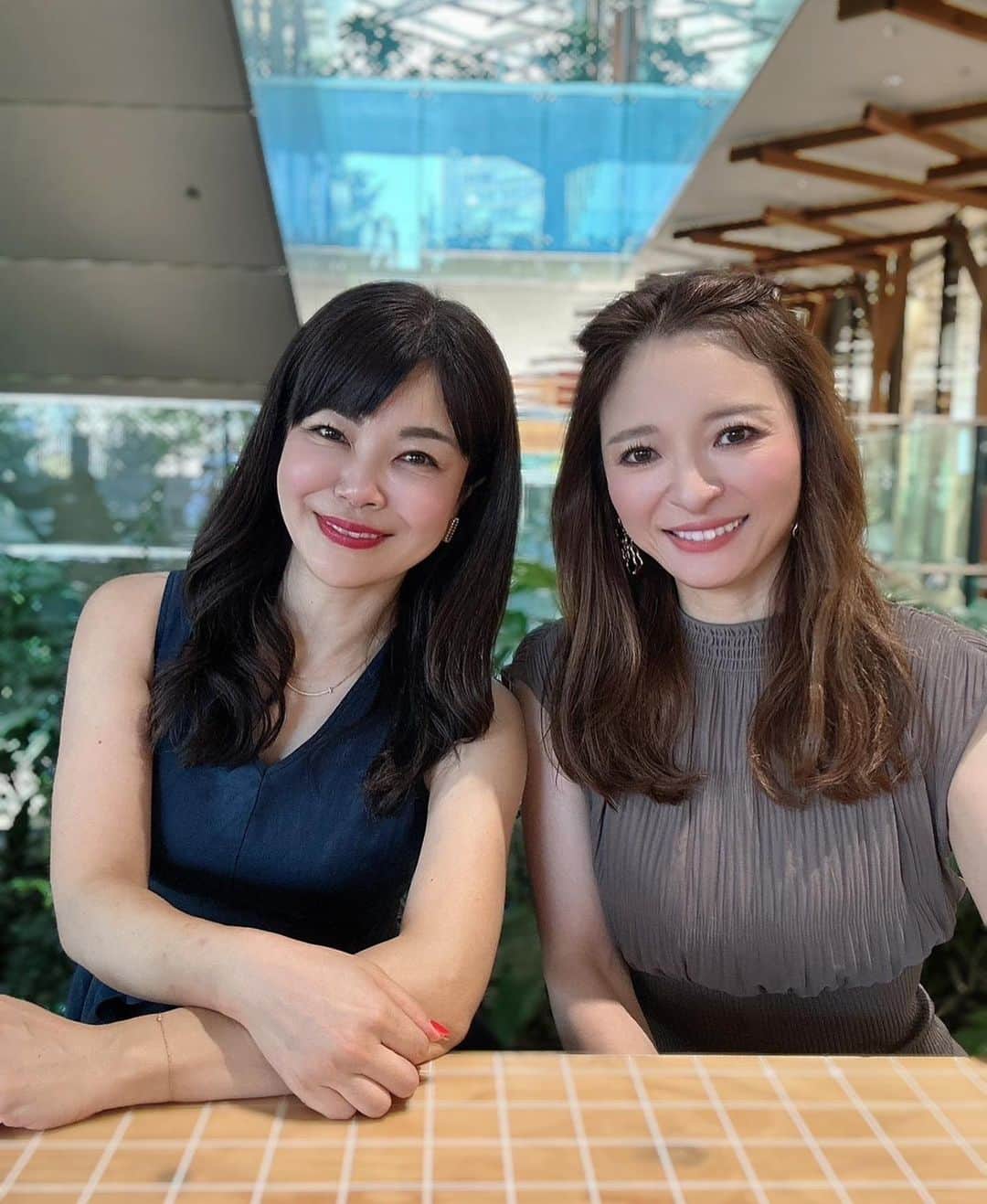 AriizumiEmaさんのインスタグラム写真 - (AriizumiEmaInstagram)「先日、晴奈ちゃんと少し久しぶりにランチ☀️ @haruna.kokubun 楽しくてすごい笑っ ...