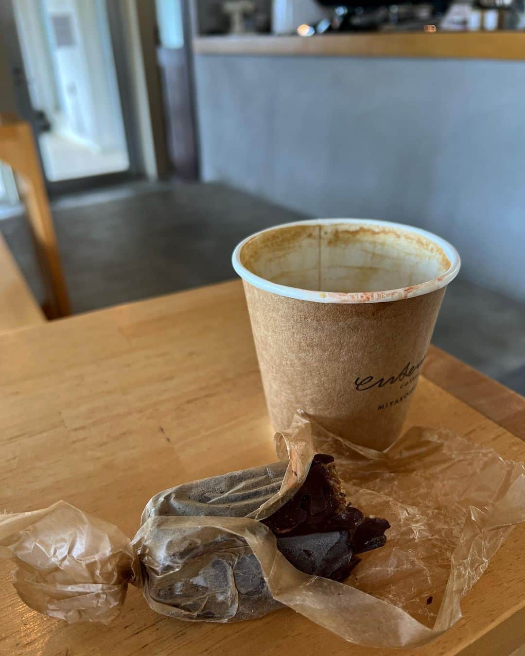 Ramie 山下未紗さんのインスタグラム写真 - (Ramie 山下未紗Instagram)「_ ensemble coffee☕️ 2日連続 ...