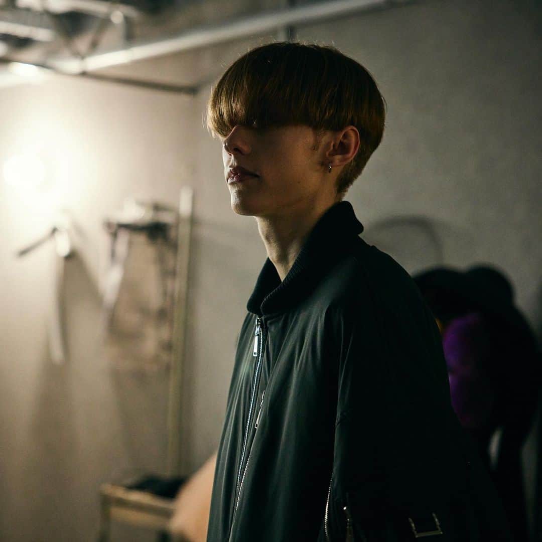 李燦雨さんのインスタグラム写真 - (李燦雨Instagram)「ACUOD by CHANU 23A/W COLLECTION LOOKBOOKの撮影の風景③ photographed ...