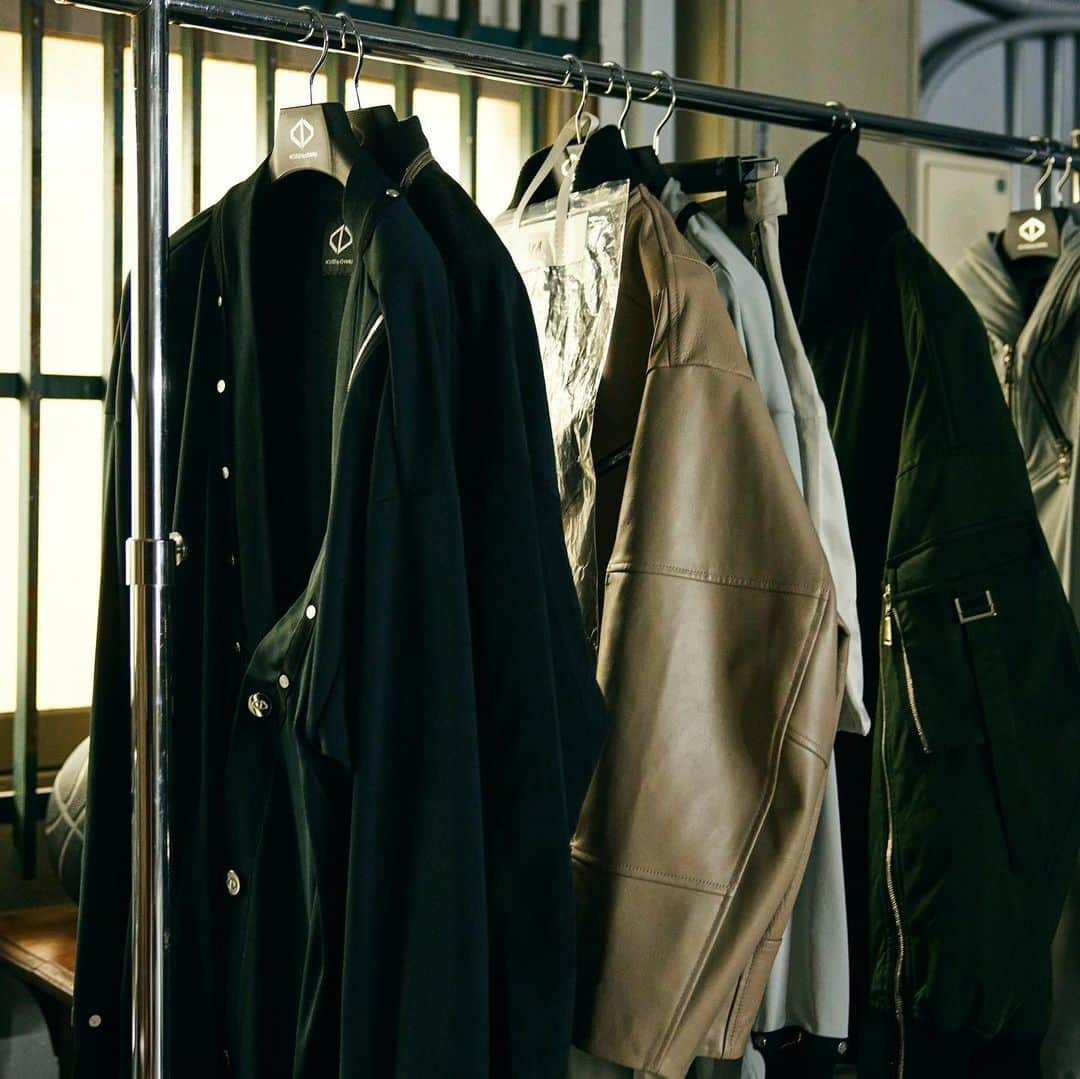 李燦雨さんのインスタグラム写真 - (李燦雨Instagram)「ACUOD by CHANU 23A/W COLLECTION LOOKBOOKの撮影の風景③ photographed ...