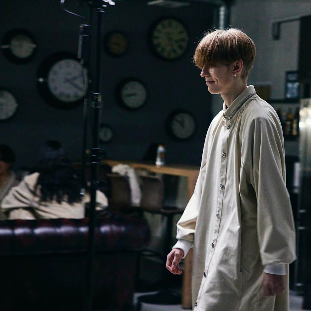 李燦雨さんのインスタグラム写真 - (李燦雨Instagram)「ACUOD by CHANU 23A/W COLLECTION LOOKBOOKの撮影の風景③ photographed ...