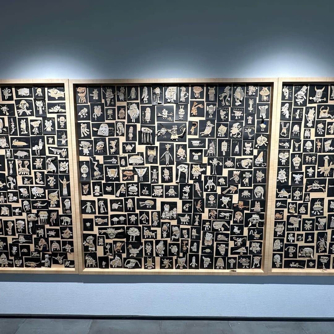 本田奈也花さんのインスタグラム写真 - (本田奈也花Instagram)「木梨憲武さんの個展「GOKAN」に行ってきました💕 パワーをもらえる作品の数々 これまで海外でしか公開してこなかったと ...