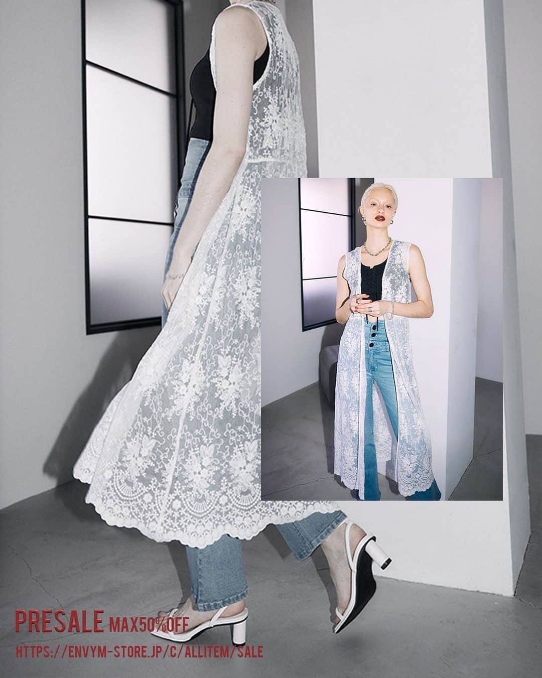 ENVYMさんのインスタグラム写真 - (ENVYMInstagram)「【𝙋𝙍𝙀 𝙎𝘼𝙇𝙀⚡️】 ⁡ ⁡ ENVYM WEBSTORE PRESALE start!! max50%OFF🉐 ...