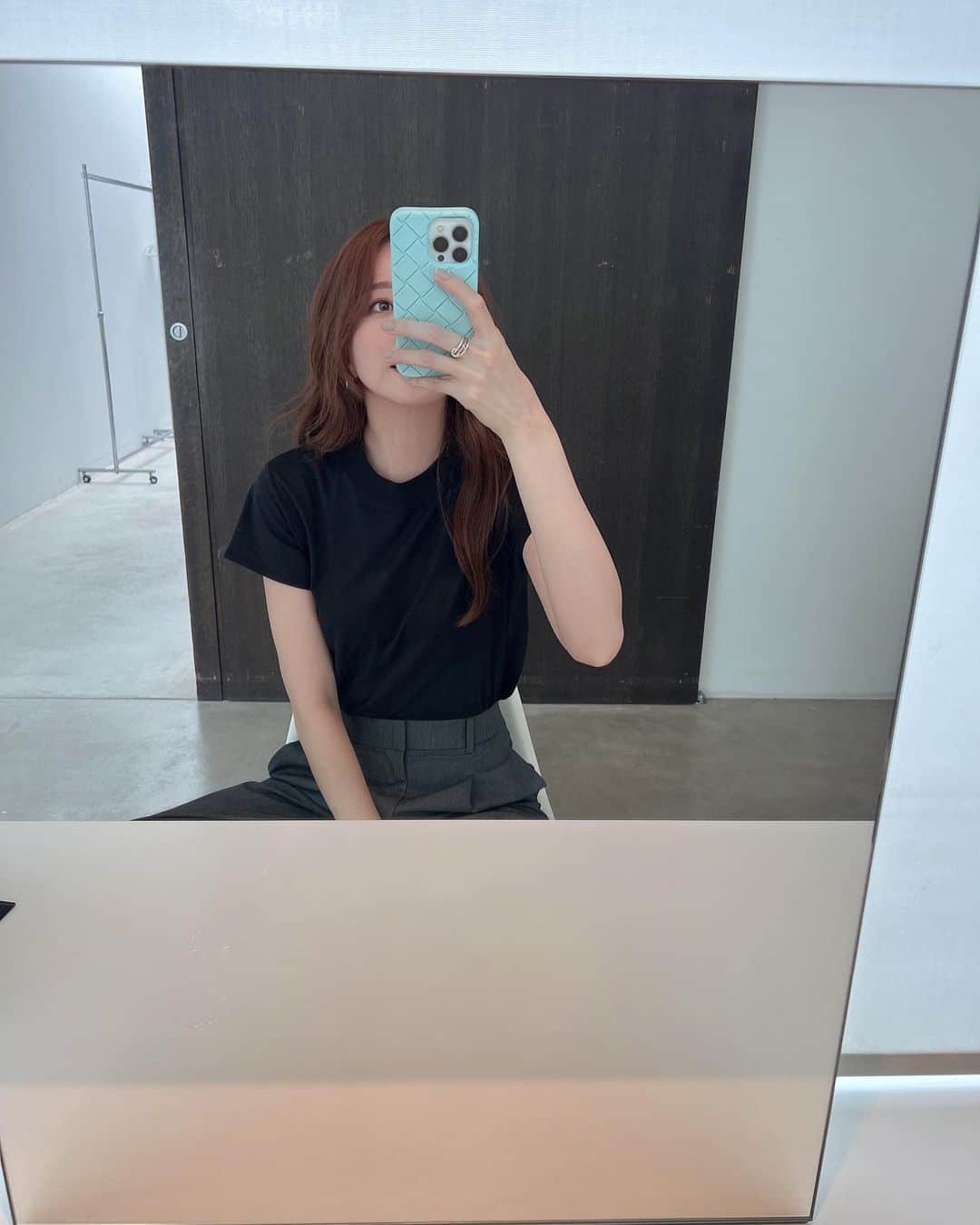 鹿沼憂妃さんのインスタグラム写真 - (鹿沼憂妃Instagram)「このTシャツめっちゃよい。 @threedots_official」6月19日 16時21分 - shika_0225