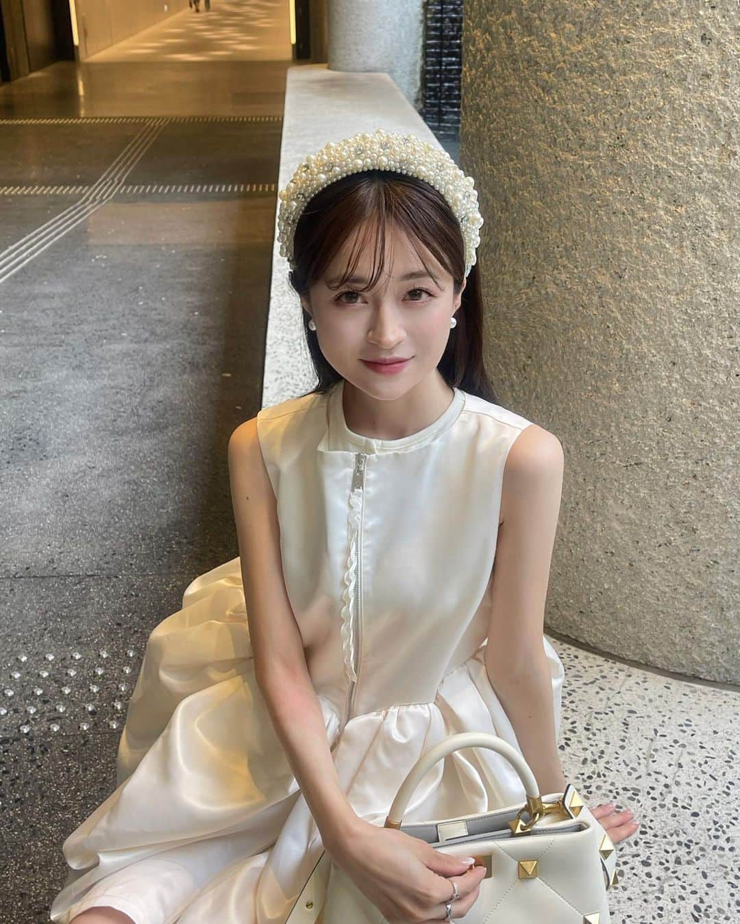 YUYUさんのインスタグラム写真 - (YUYUInstagram)「最近ピンクメイクにしがち🫨🌷🎀 🌼 #BIANCADRESS ...