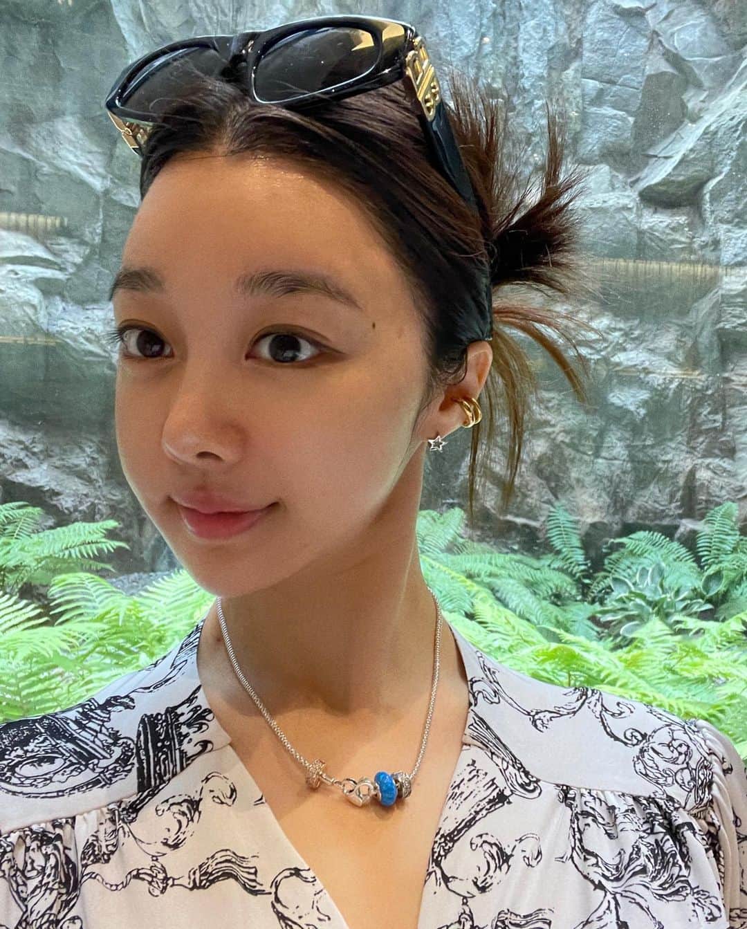 チョ・ミニョンさんのインスタグラム写真 チョ・ミニョンinstagram 「같이 식사하는 남자가 마음에드네요 ♥ 배불리 먹고
