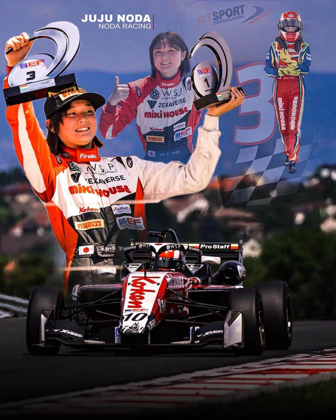 野田樹潤さんのインスタグラム写真 - (野田樹潤Instagram)「Juju becomes youngest ever female to score an Overall ...