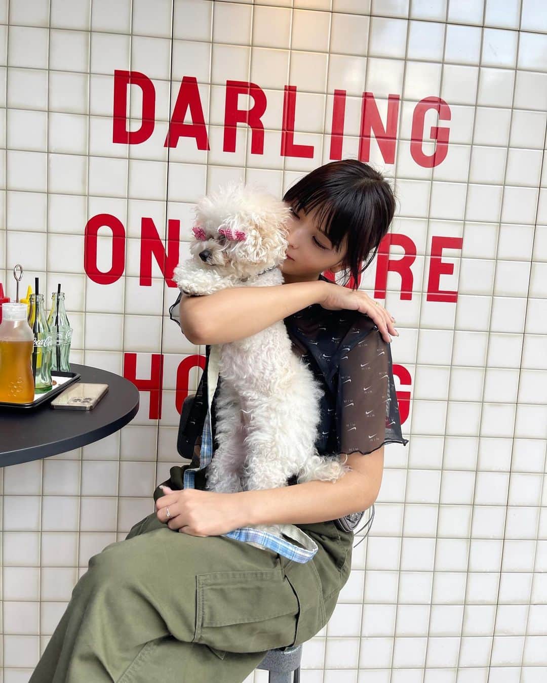 ききまるさんのインスタグラム写真 - (ききまるInstagram)「お散歩🌭🐶 . . 表参道までお散歩💓 . @dondonfarm に ...