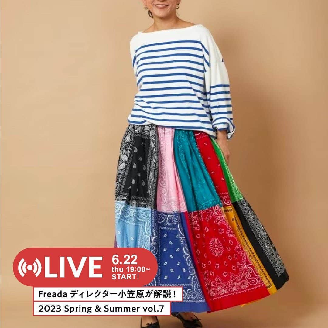 フリークスストアさんのインスタグラム写真 - (フリークスストアInstagram)「LIVE【Freadaディレクター小笠原が解説！2023 Spring & Summer vol.7】 6 ...