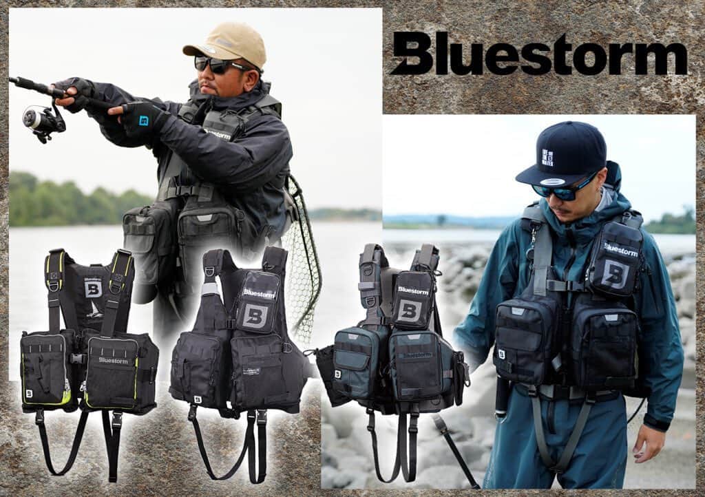 LureNews.TVさんのインスタグラム写真 - (LureNews.TVInstagram)「軽さか、収納力か、あるいはそのバランスか。ブルーストームの「ゲームベスト」という選択肢 ...