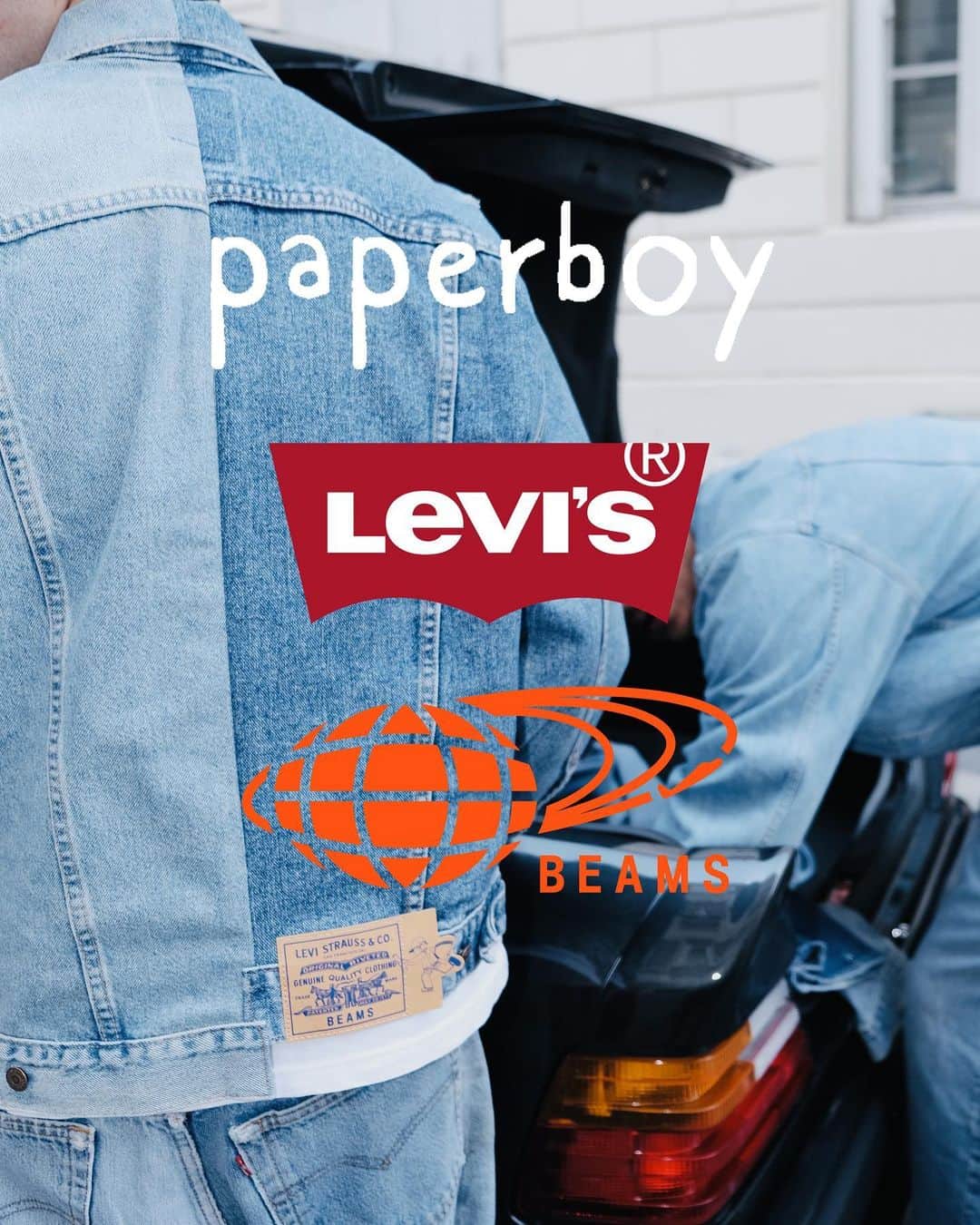 Levi’sさんのインスタグラム写真 - (Levi’sInstagram)「Levi’s® x Paperboy x BEAMS link up for a limited run ...