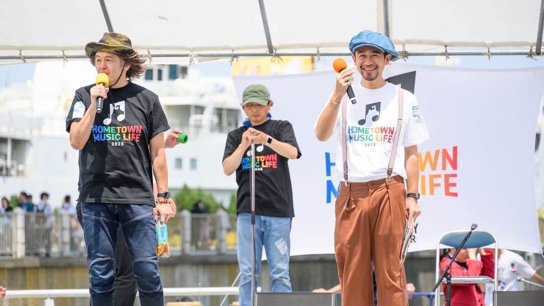 d-iZeさんのインスタグラム写真 - (d-iZeInstagram)「#青森おじさんぽ ワラッセ西の広場／青森市 先週末、開催された HOME TOWN MUSIC LIFE 2023 # ...