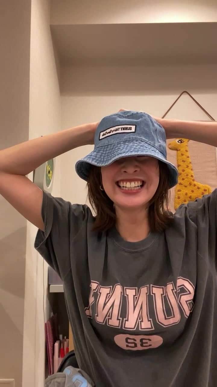木村沙織さんのインスタグラム動画 木村沙織instagram 「 あした12 00 数量限定発売です👦🏼🧢 Sunny