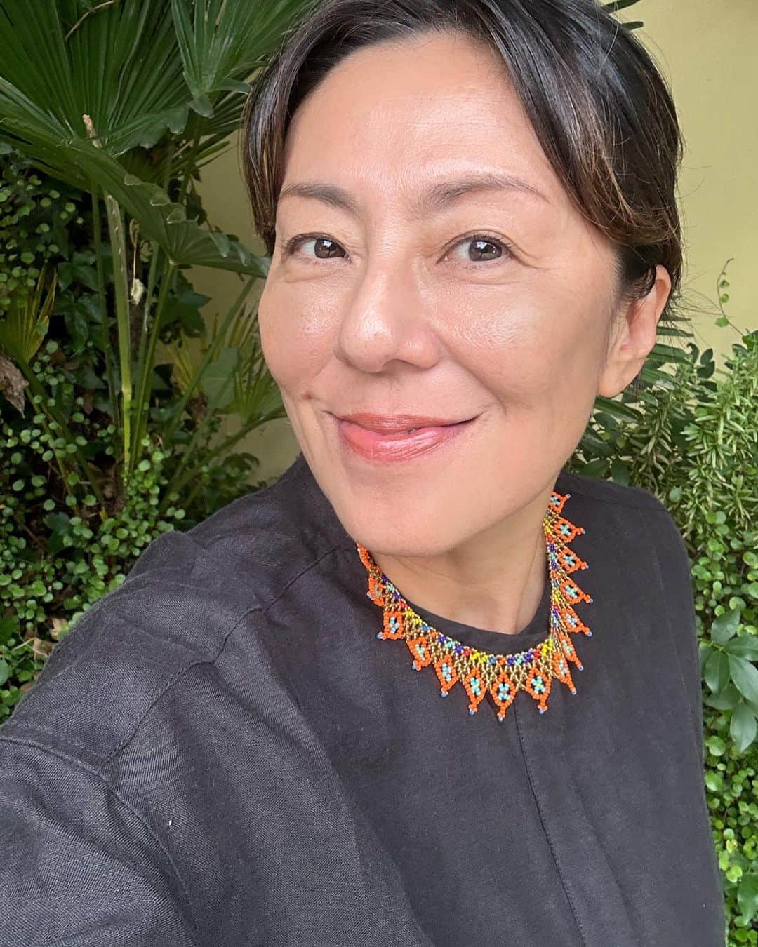 RIKACOさんのインスタグラム写真 - (RIKACOInstagram)「. おはよう〜 最近お気に入りの2つのネックレス😉 @enlace_official ブランドコンセプトは 「全て ...