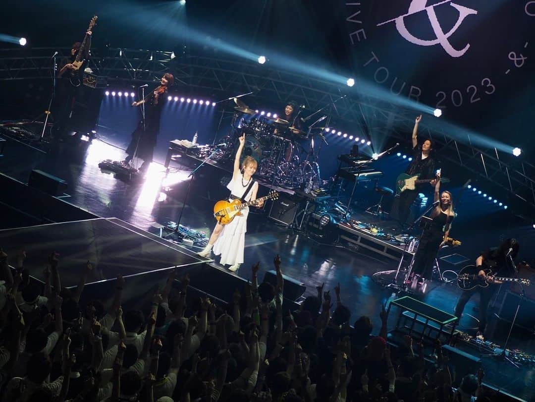 AYASAさんのインスタグラム写真 - (AYASAInstagram)「🎸 SAYAKA YAMAMOTO LIVE TOUR 2023 -＆- @ Zepp Nagoya (2023.07 ...