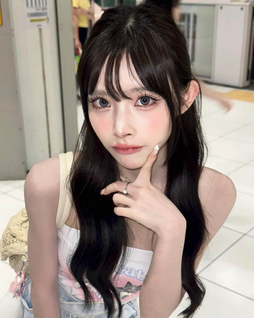 緩苺さんのインスタグラム写真 - (緩苺Instagram)「猫ちゃん可愛い？🐱🎀」7月20日 20時46分 - yy0904._