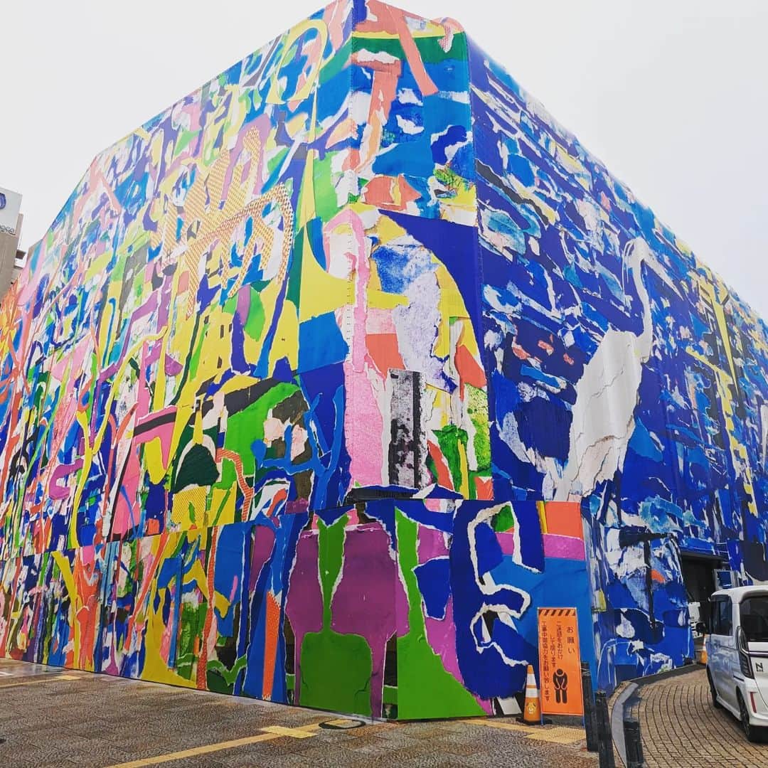 磯貝サイモンさんのインスタグラム写真 - (磯貝サイモンInstagram)「ピカソの建造物？ #温泉」6月28日 17時55分 ...