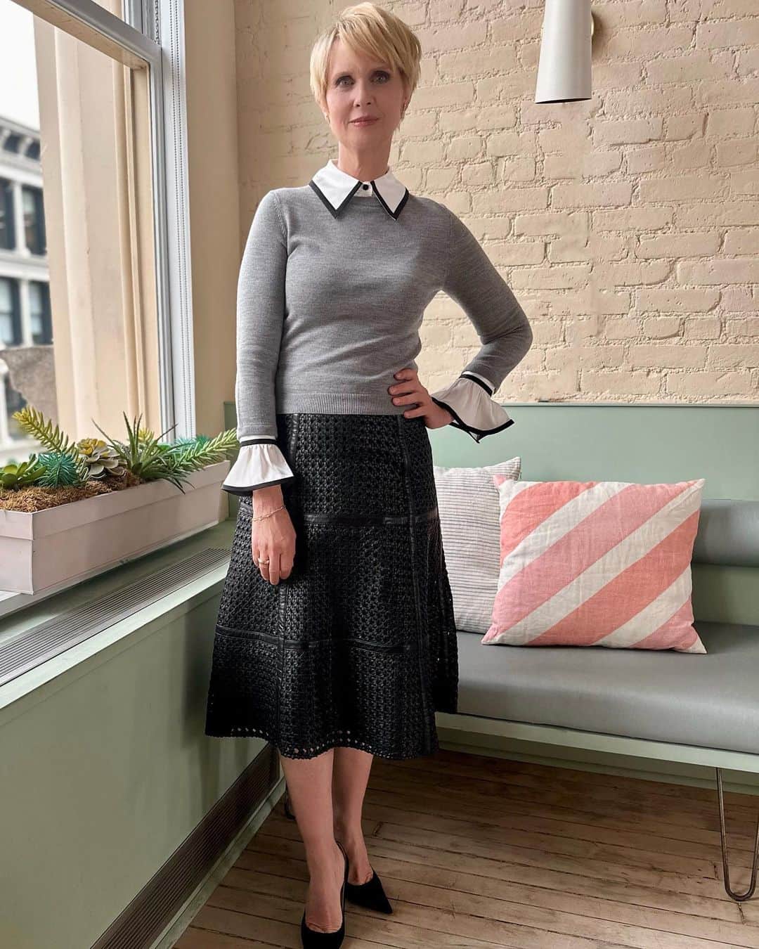 シンシア・ニクソンさんのインスタグラム写真 - (シンシア・ニクソンInstagram)「AJLT S2 Press Tour Looks ...