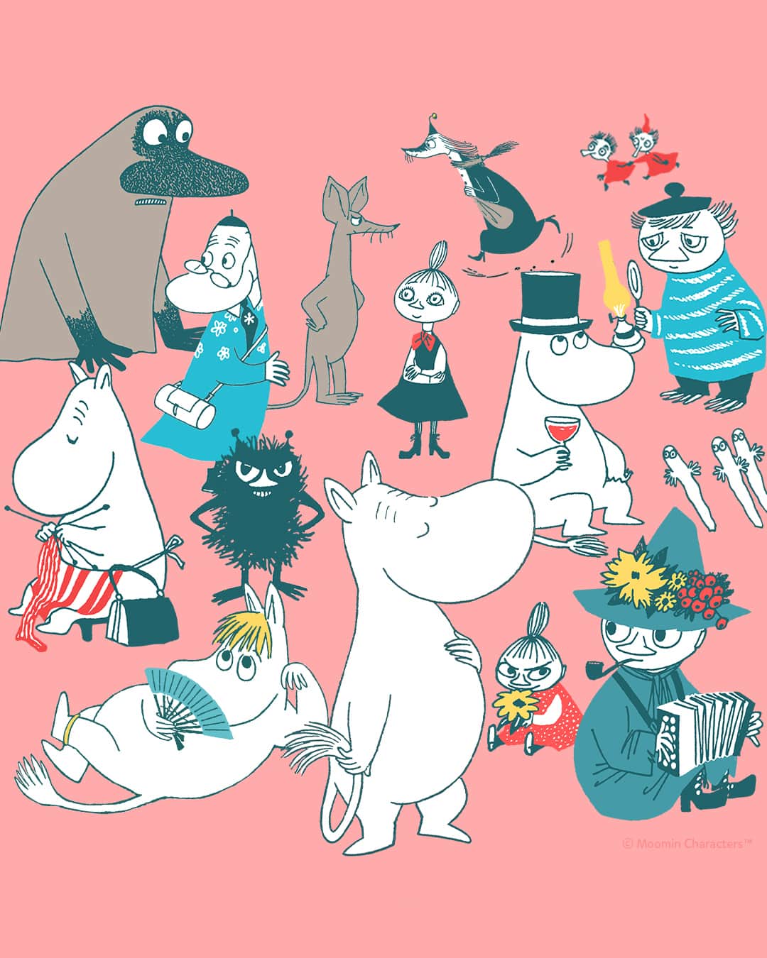 ムーミンさんのインスタグラム写真 - (ムーミンInstagram)「Did you know that: ☀️ Little My was ...