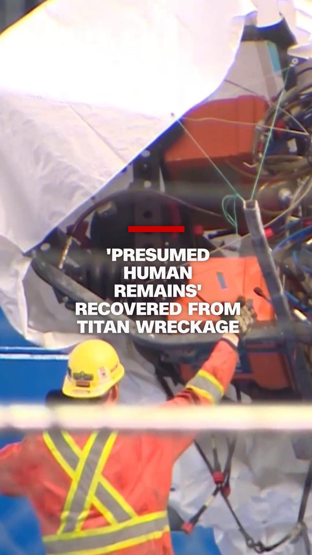 CNNさんのインスタグラム動画 - (CNNInstagram)「Presumed human remains and debris were ...