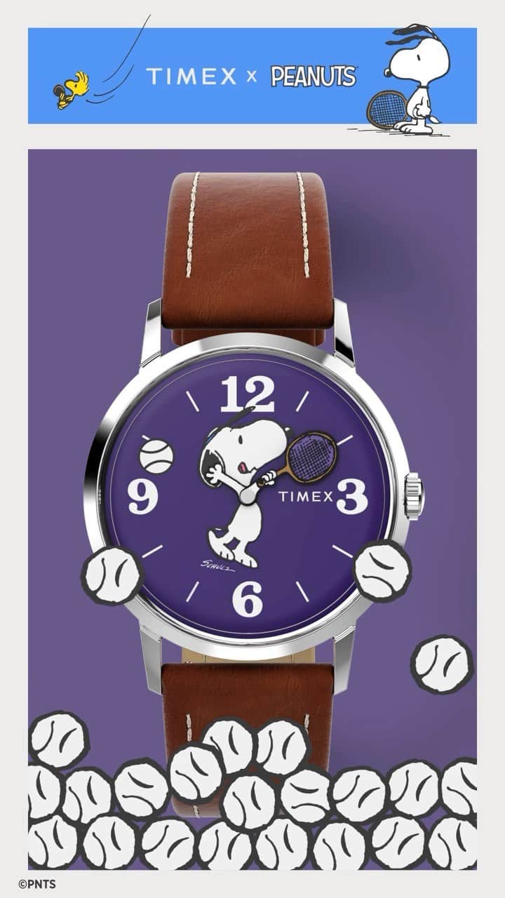 タイメックスさんのインスタグラム動画 - (タイメックスInstagram)「You asked, and we… served. 🎾😉 ...