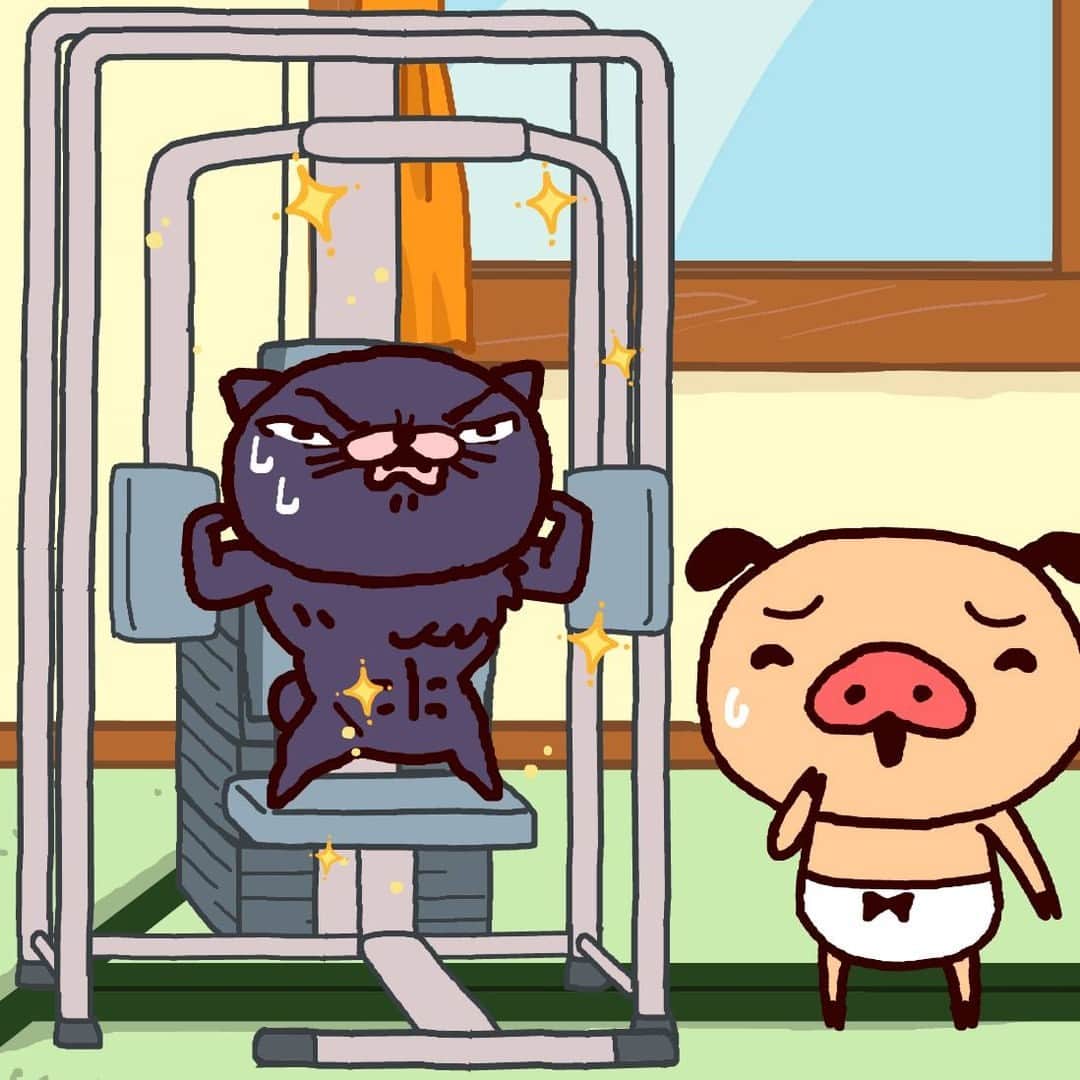 パンパカパンツ公式さんのインスタグラム写真 - (パンパカパンツ公式Instagram)「マッスルプーニャン！？！？！？ #漫画⠀#まんが ...