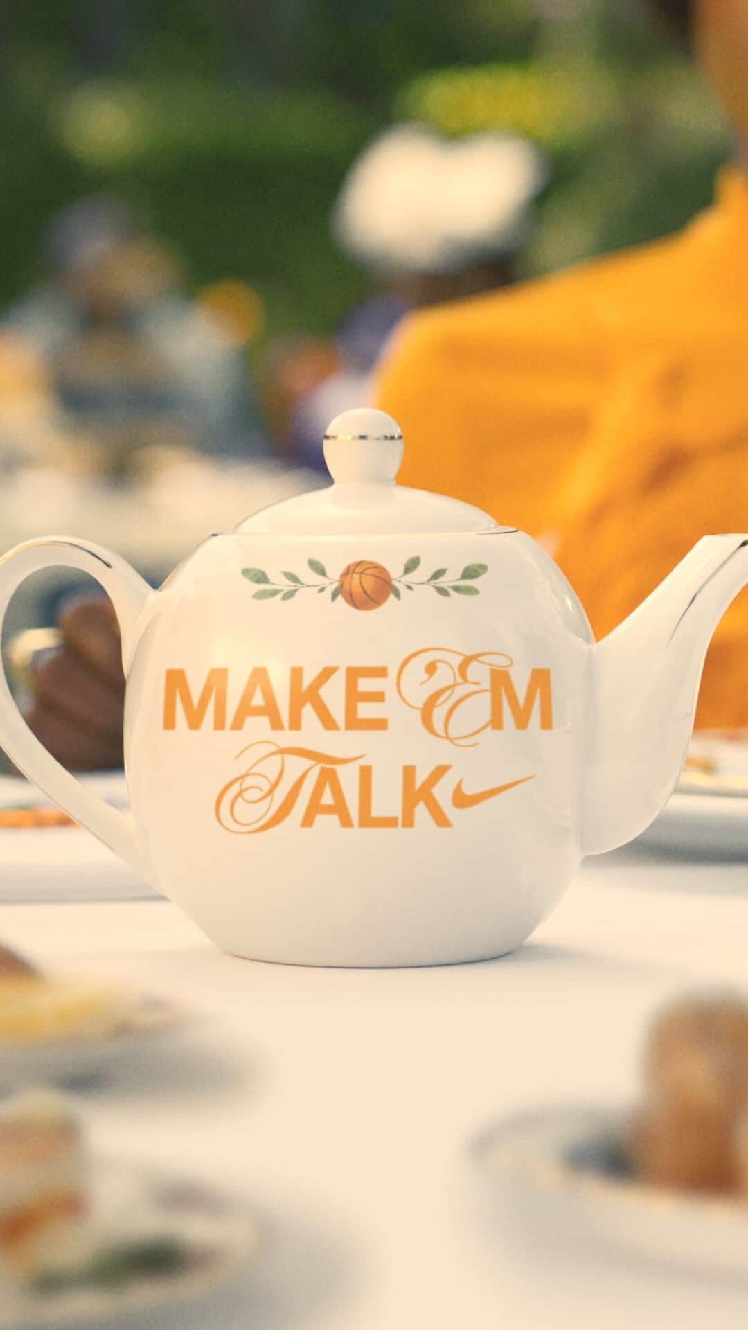 Nike Basketballさんのインスタグラム動画 - (Nike BasketballInstagram)「The tea is ...