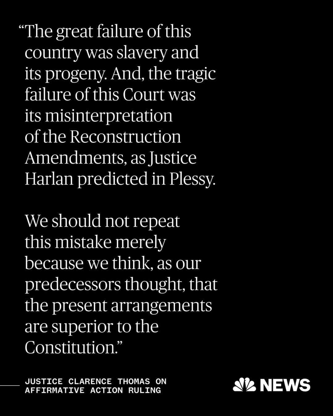 NBC Newsさんのインスタグラム写真 - (NBC NewsInstagram)「Justice Clarence Thomas was ...