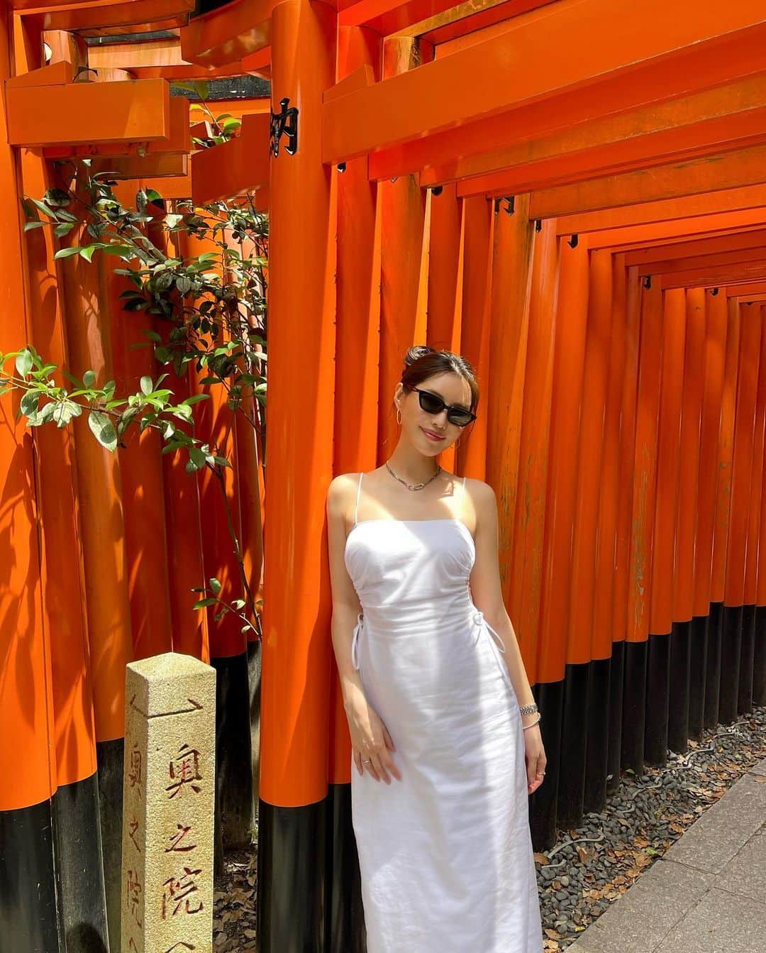 MIKAさんのインスタグラム写真 - (MIKAInstagram)「Hot summer in Kyoto🌤️⛩️ ⠀」6月30日 17時 ...