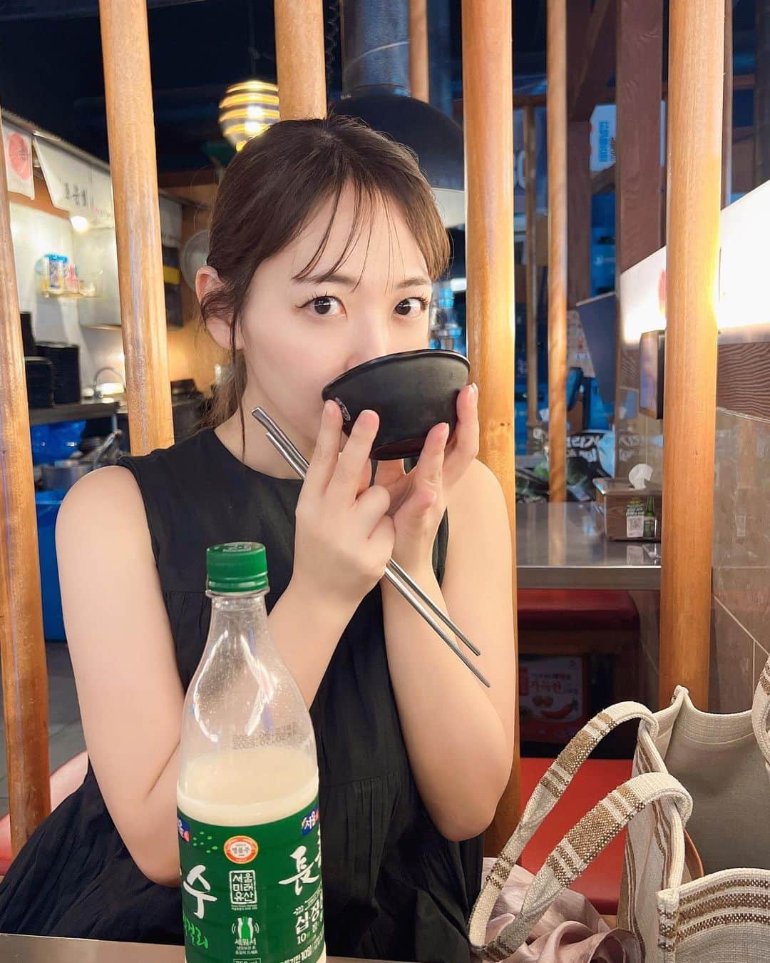 柳瀬さきさんのインスタグラム写真 - (柳瀬さきInstagram)「韓国旅行🇰🇷 ️ じゅんちゃんと♡ @jun.amaki 今回もたくさん ...