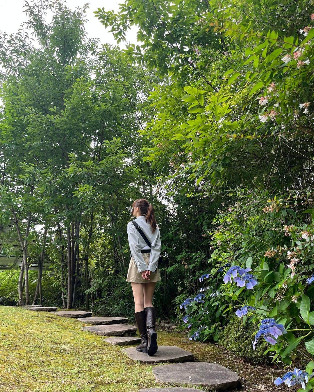 青井乃乃さんのインスタグラム写真 青井乃乃instagram 「明日から7月 とうとう夏がやってきたね~」6月30日 18時15分