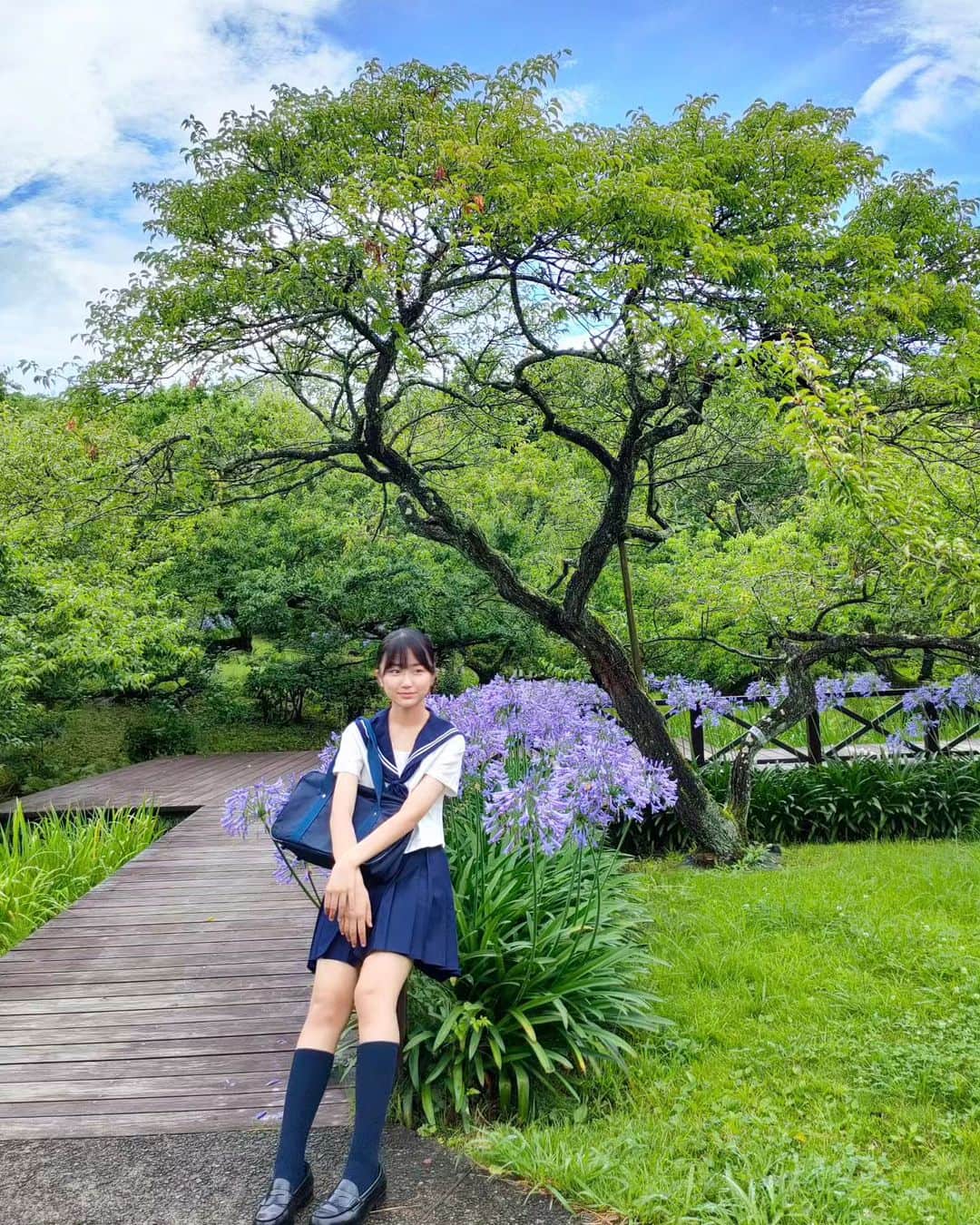 西川実花さんのインスタグラム写真 - (西川実花Instagram)「最後ははーと😊🫶🏻 #08#jc3#ljc#モデル志望#女優志望#制服 ...