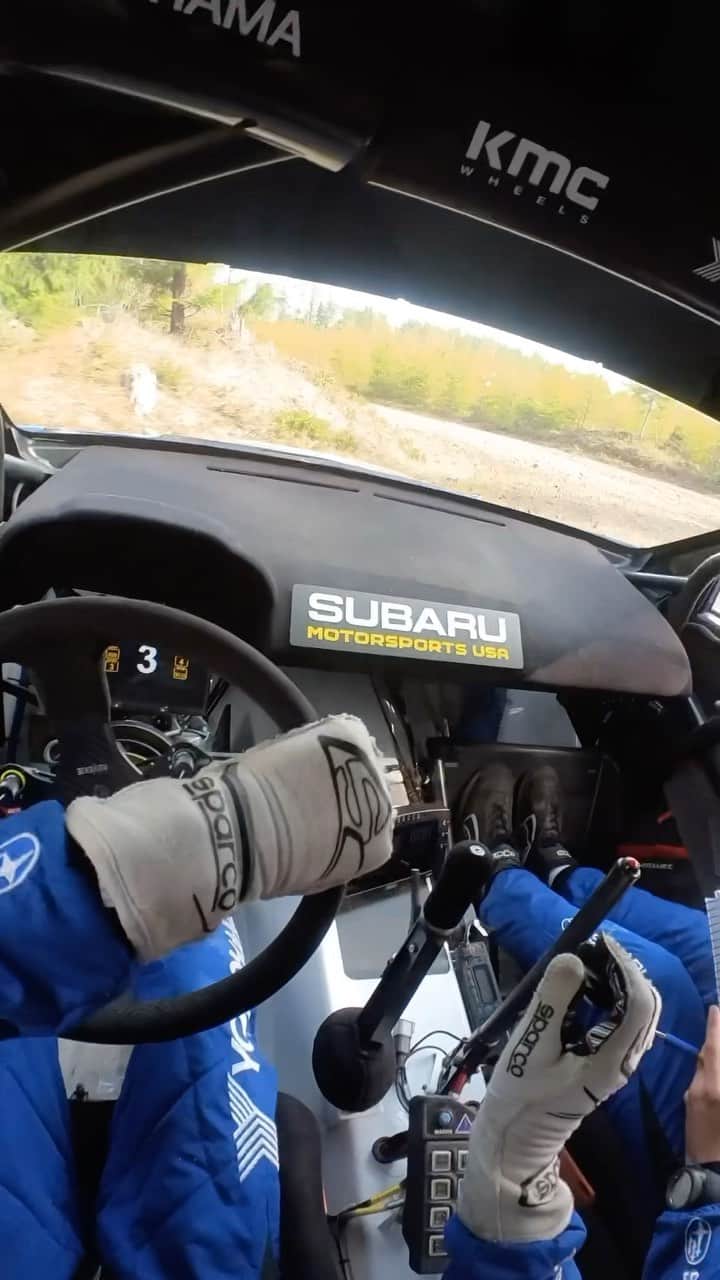 Subaru Rally Team USAさんのインスタグラム動画 - (Subaru Rally Team USAInstagram)「😌 ...