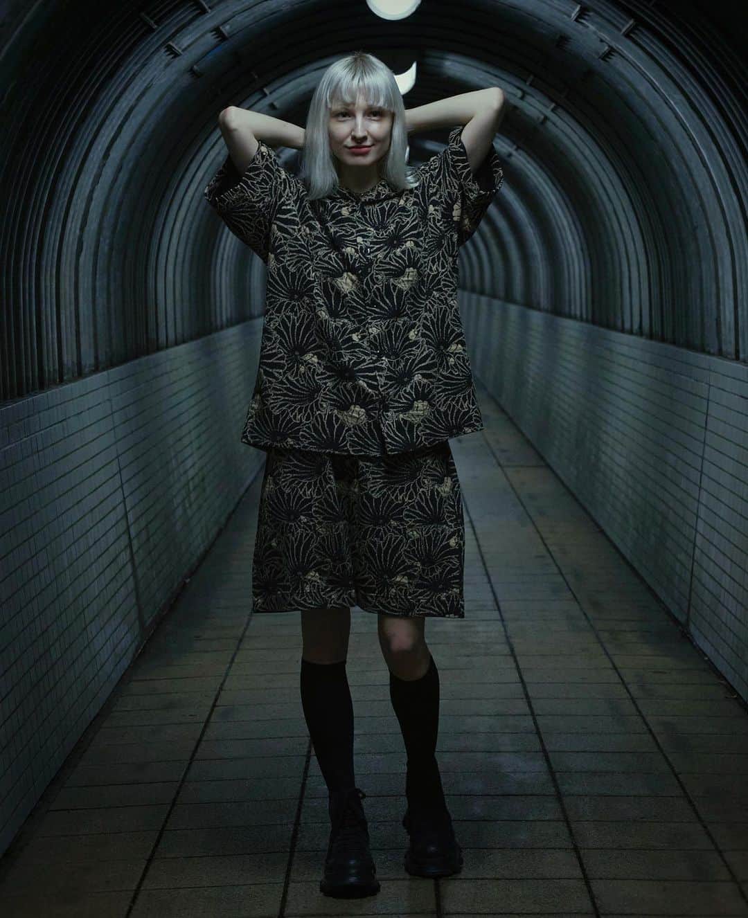 GAKKINさんのインスタグラム写真 - (GAKKINInstagram)「Jacquard lotus leaves @____gxx ...