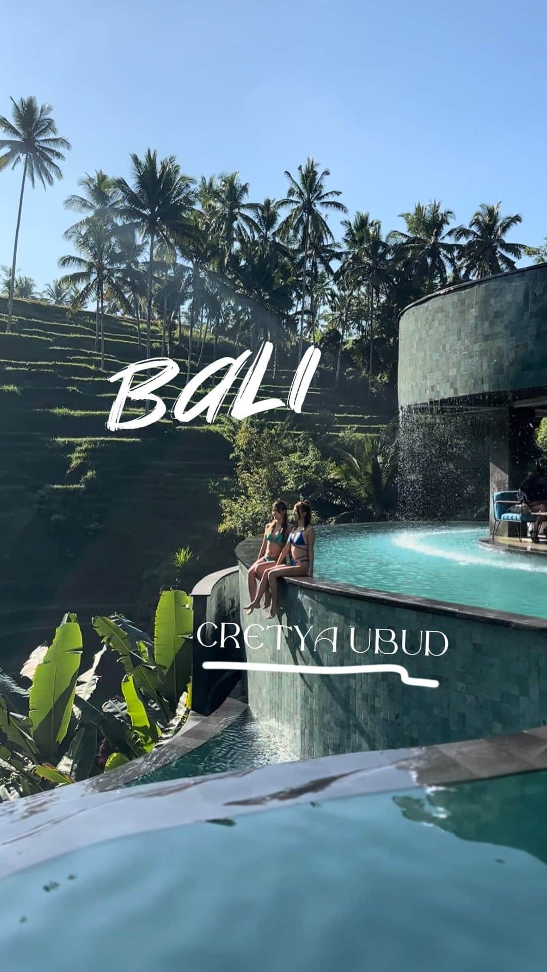 木村理恵さんのインスタグラム動画 - (木村理恵Instagram)「Bali🌴Cretya Ubud💚 @cretyaubud ...